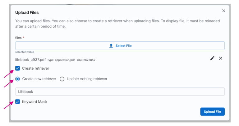 Keyword Mask Feature - Conversational Generative AI