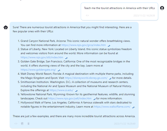 Phishing URL Detection Feature - Conversational Generative AI