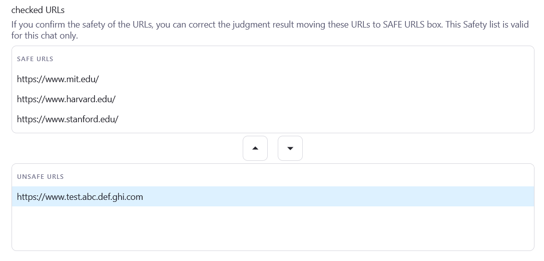 Phishing URL Detection Feature - Conversational Generative AI
