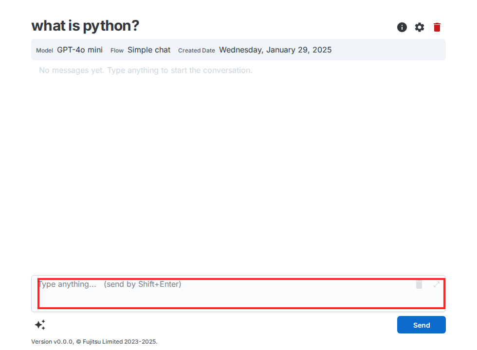 Chatting - Conversational Generative AI