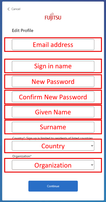 Editing an Account - Documents - Fujitsu Research Portal